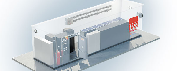 Stulz: Immersion cooling: Cooperation of STULZ Modular & Asperitas